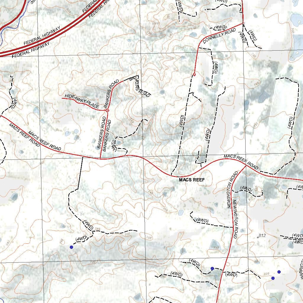 Getlost Map 8727-1S Sutton NSW Topographic Map V15 1:25,000 by Getlost ...