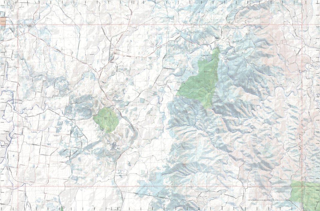 Getlost Map 9340-4S Liston NSW Topographic Map V15 1:25,000 by Getlost ...