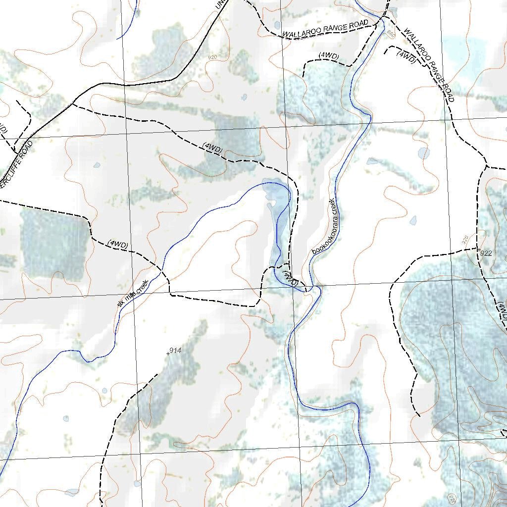 Getlost Map 9340-4S Liston NSW Topographic Map V15 1:25,000 by Getlost ...