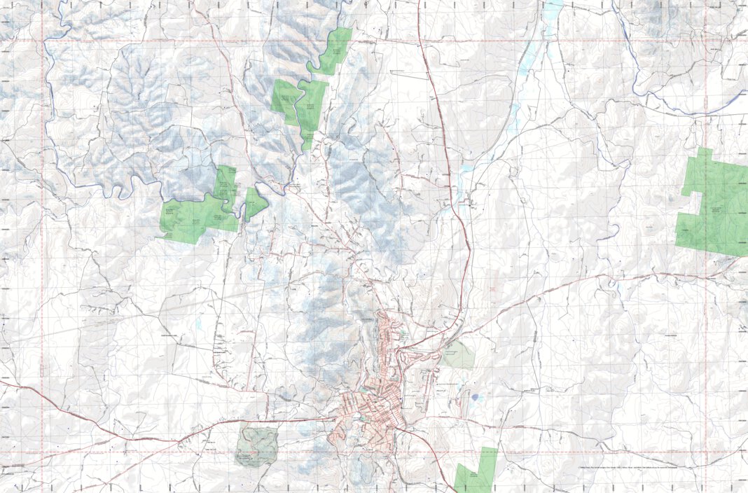 Getlost Map 8725-4S Cooma NSW Topographic Map V15 1:25,000 by Getlost ...
