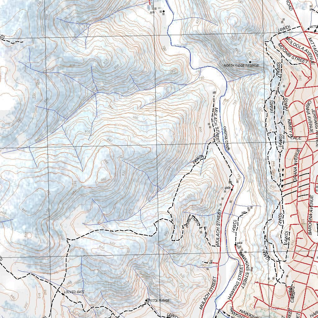 Getlost Map 8725-4S Cooma NSW Topographic Map V15 1:25,000 by Getlost ...