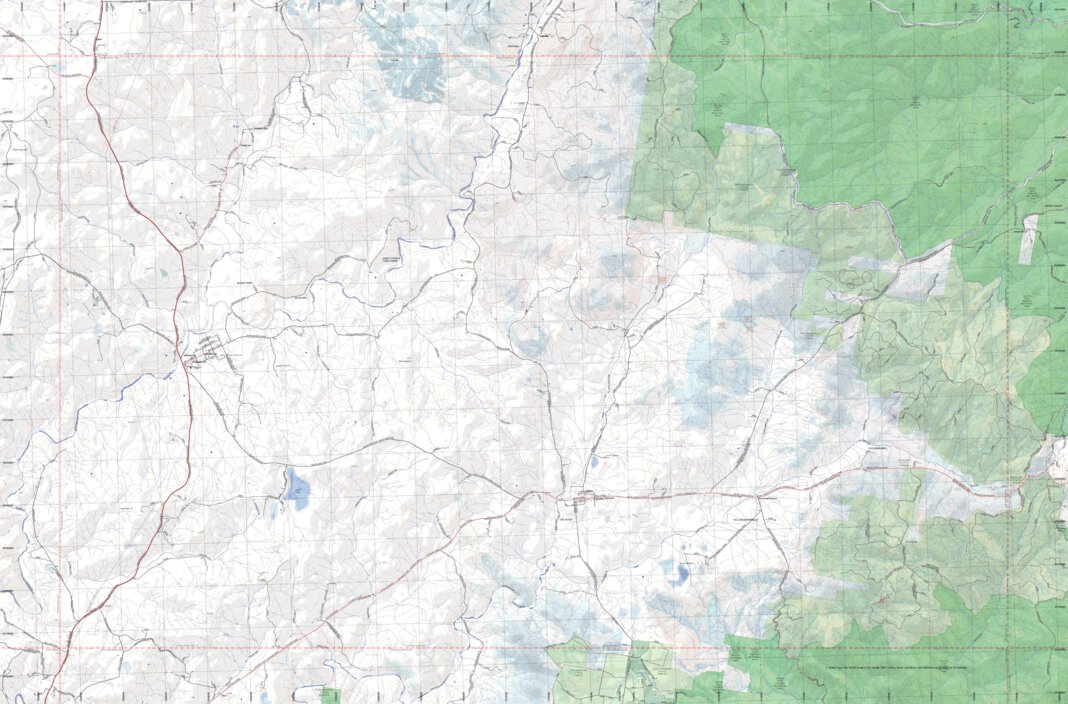 Getlost Map 8724-2N Cathcart NSW Topographic Map V15 1:25,000 by ...