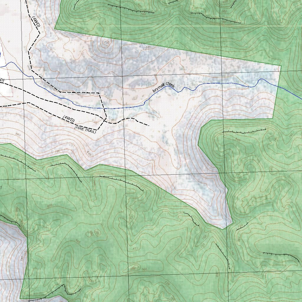 Getlost Map 8932-3S Bogee NSW Topographic Map V15 1:25,000 by Getlost ...