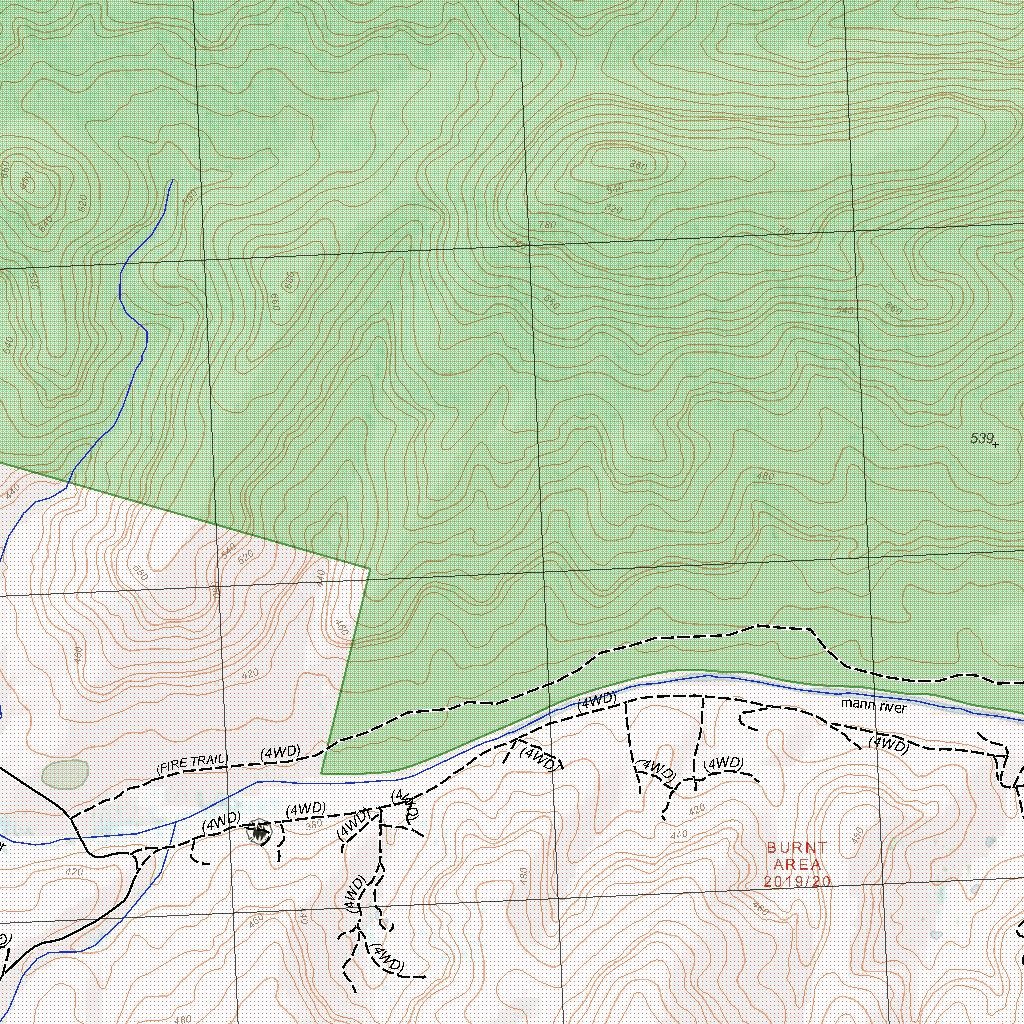 Getlost Map 9338-4S Yellow Jacket NSW Topographic Map V15 1:25,000 by ...