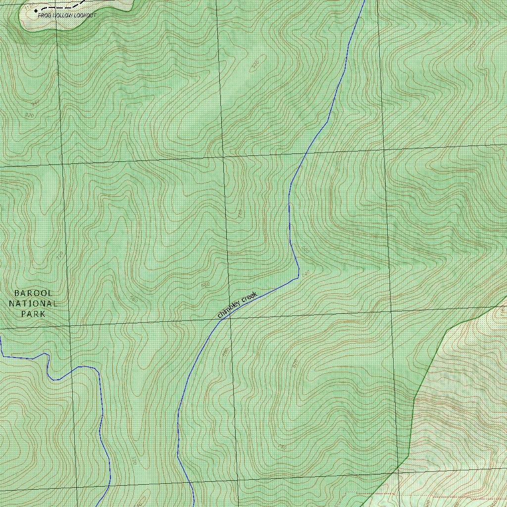 Getlost Map 9338-4S Yellow Jacket NSW Topographic Map V15 1:25,000 by ...
