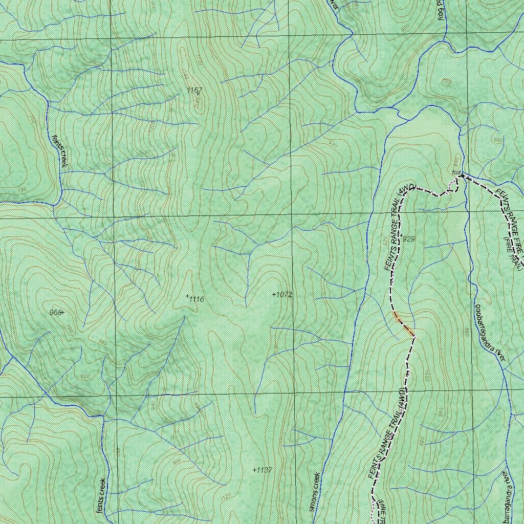 Getlost Map 8627-3S Brindabella NSW Topographic Map V15 1:25,000 by ...