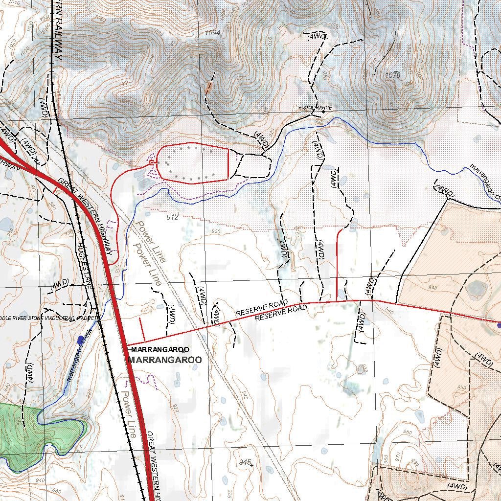 Getlost Map 8931-3S Lithgow NSW Topographic Map V15 1:25,000 by Getlost ...