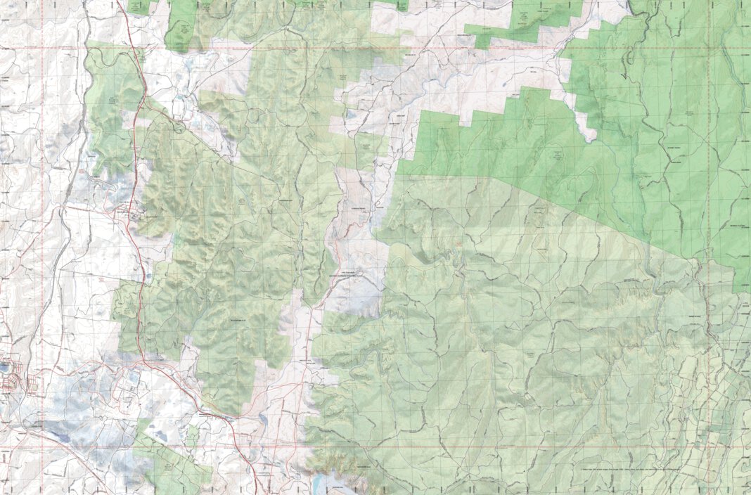 Getlost Map 8931-3N Cullen Bullen NSW Topographic Map V15 1:25,000 by ...