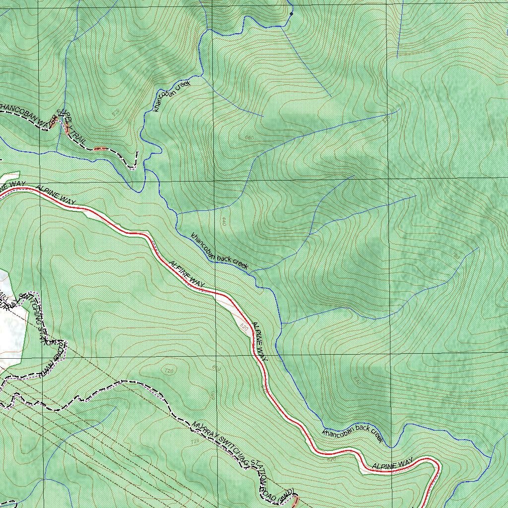 Getlost Map 8525-4S Swampy Plain NSW Topographic Map V15 1:25,000 by ...