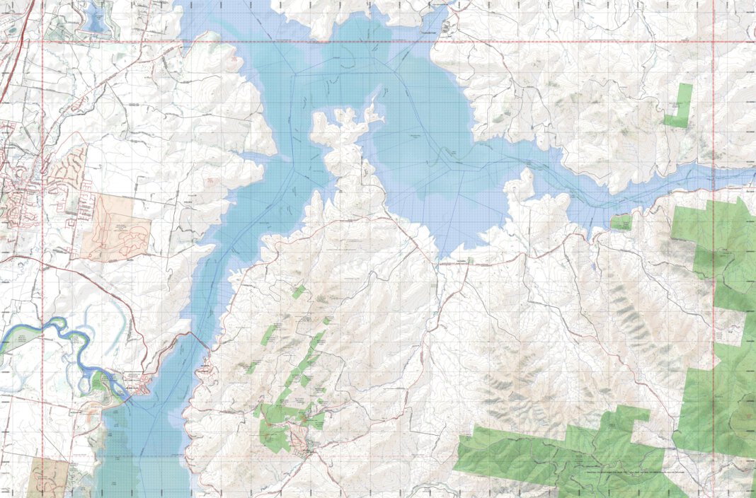 Getlost Map 8325-4N Lake Hume NSW Topographic Map V15 1:25,000 by ...