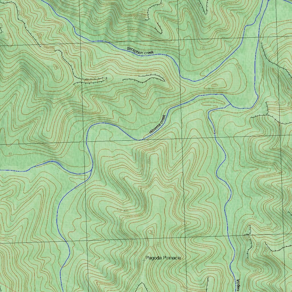 Getlost Map 8928-2N Burrier NSW Topographic Map V15 1:25,000 by Getlost ...