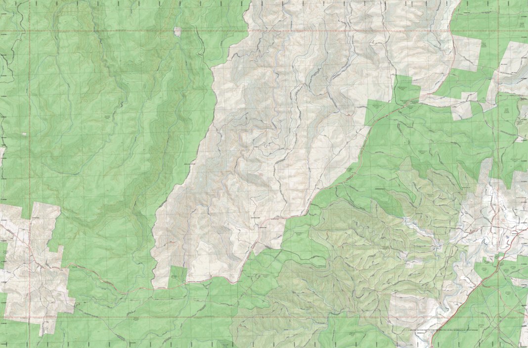 Getlost Map 8927-1N Sassafras NSW Topographic Map V15 1:25,000 by ...