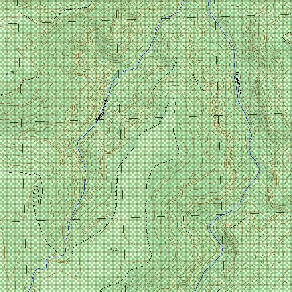 Getlost Map 8927-1N Sassafras NSW Topographic Map V15 1:25,000 by ...