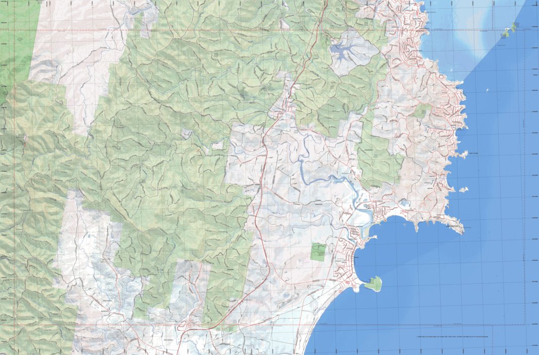 Getlost Map 8926-3N Mogo NSW Topographic Map V15 1:25,000 by Getlost ...