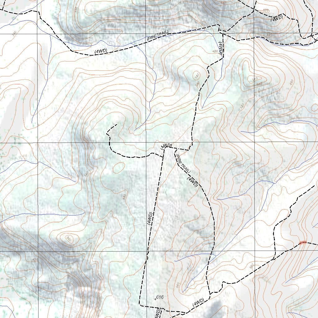 Getlost Map 8326-1S Holbrook NSW Topographic Map V15 1:25,000 by ...