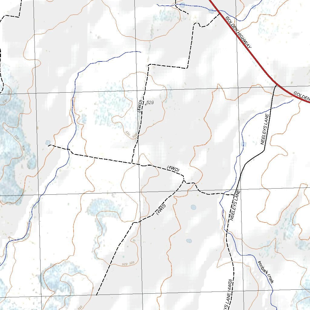 Getlost Map 8833-1N Cassilis NSW Topographic Map V15 1:25,000 by ...