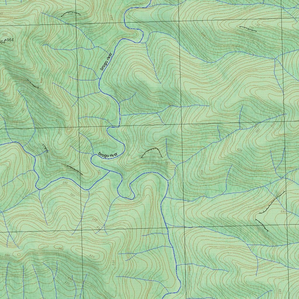 Getlost Map 8825-3S Puen Buen NSW Topographic Map V15 1:25,000 by Getlost Maps | Avenza Maps
