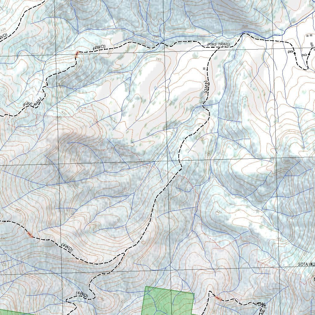 Getlost Map 8824-3N Candelo NSW Topographic Map V15 1:25,000 by Getlost ...