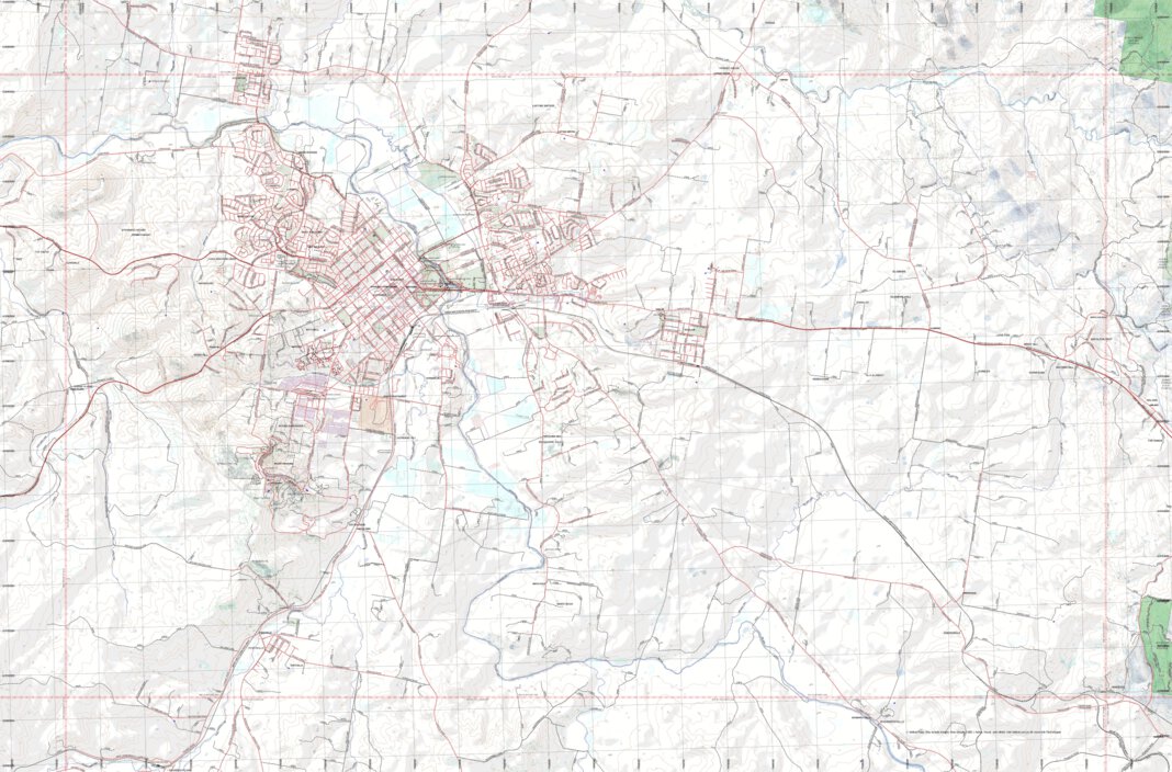 Getlost Map 8831-3S Bathurst NSW Topographic Map V15 1:25,000 by ...