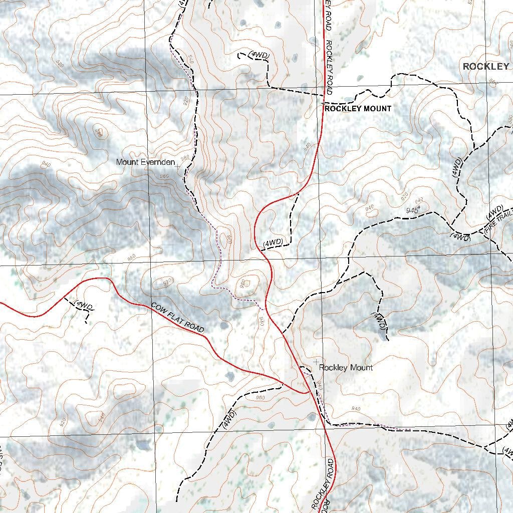 Getlost Map 8830-4N The Lagoon NSW Topographic Map V15 1:25,000 by ...