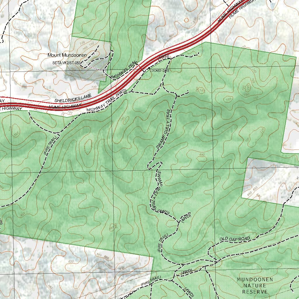 Getlost Map 8728-3N Jerrawa NSW Topographic Map V15 1:25,000 by Getlost ...