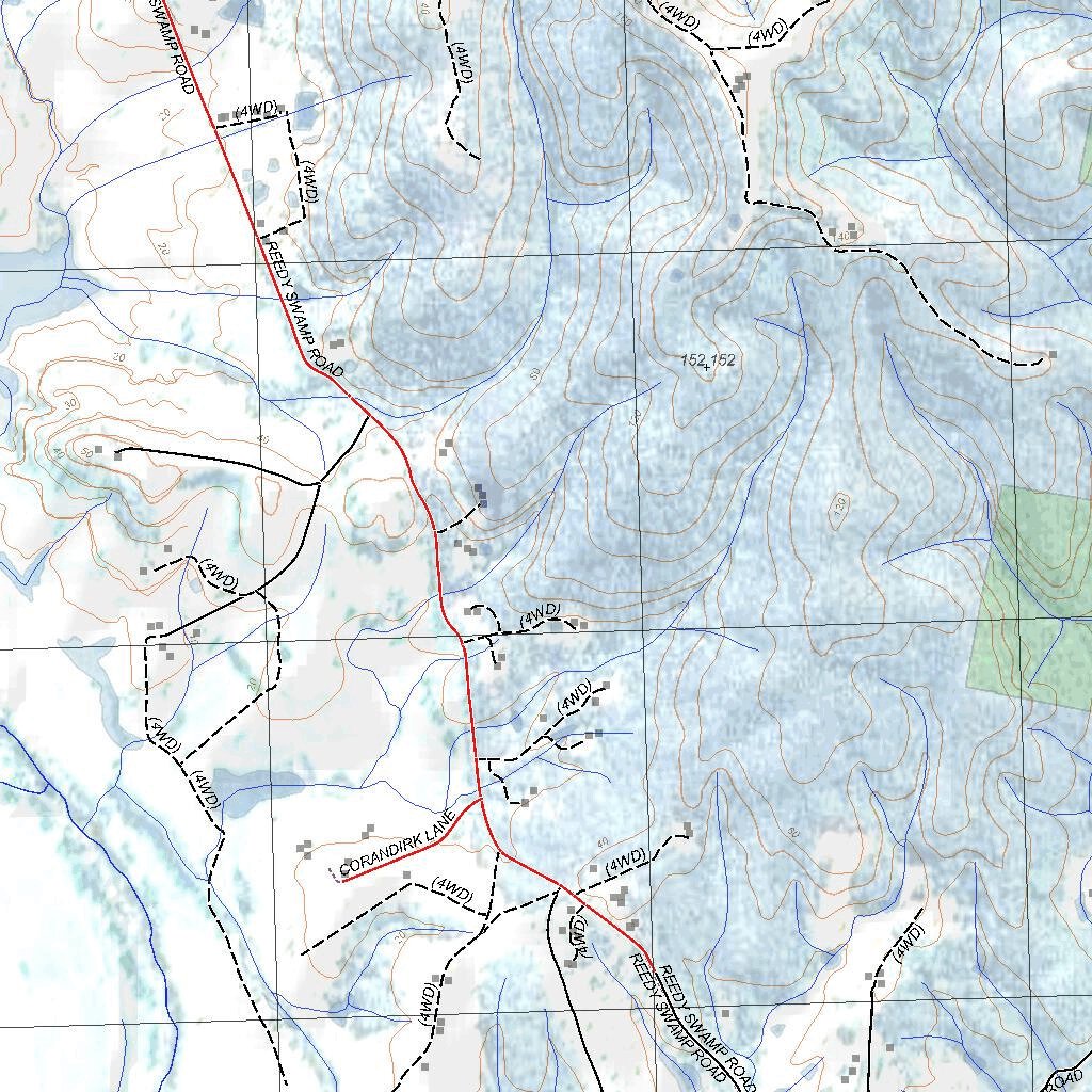 Getlost Map 8824-1S Bega NSW Topographic Map V15 1:25,000 by Getlost ...