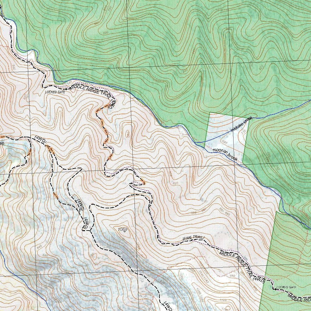 Getlost Map 9134-2S Moonan Brook NSW Topographic Map V15 1:25,000 by ...