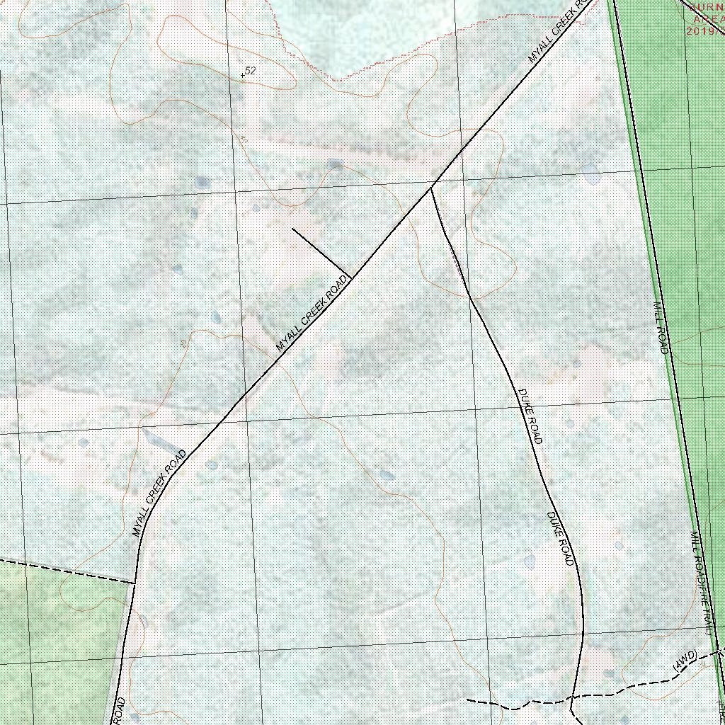 Getlost Map 9539-4N Ellangowan NSW Topographic Map V15 1:25,000 by ...