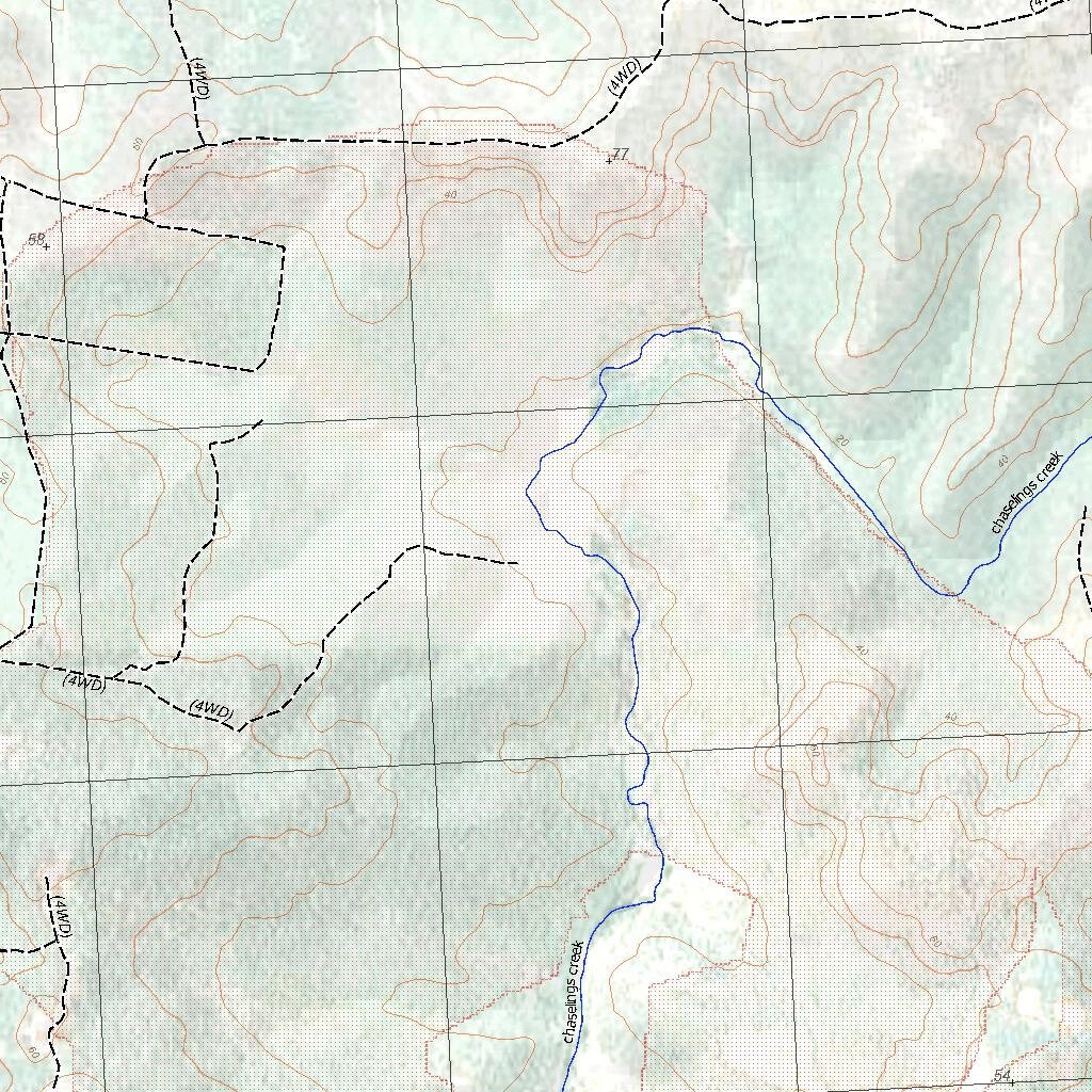 Getlost Map 9438-1N Copmanhurst NSW Topographic Map V15 1:25,000 by ...
