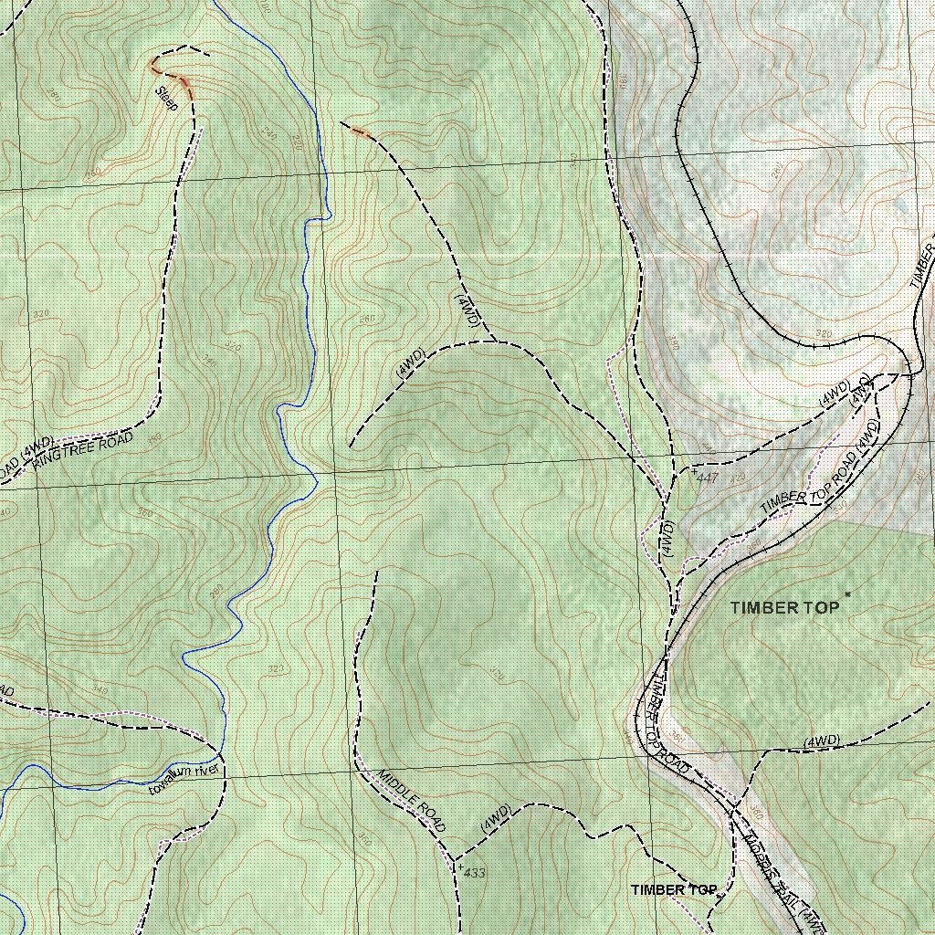 Getlost Map 9437-1N Glenreagh NSW Topographic Map V15 1:25,000 by ...