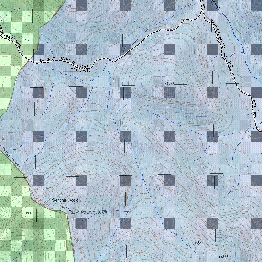 Getlost Map 8626-2N Yaouk NSW Topographic Map V15 1:25,000 by Getlost ...