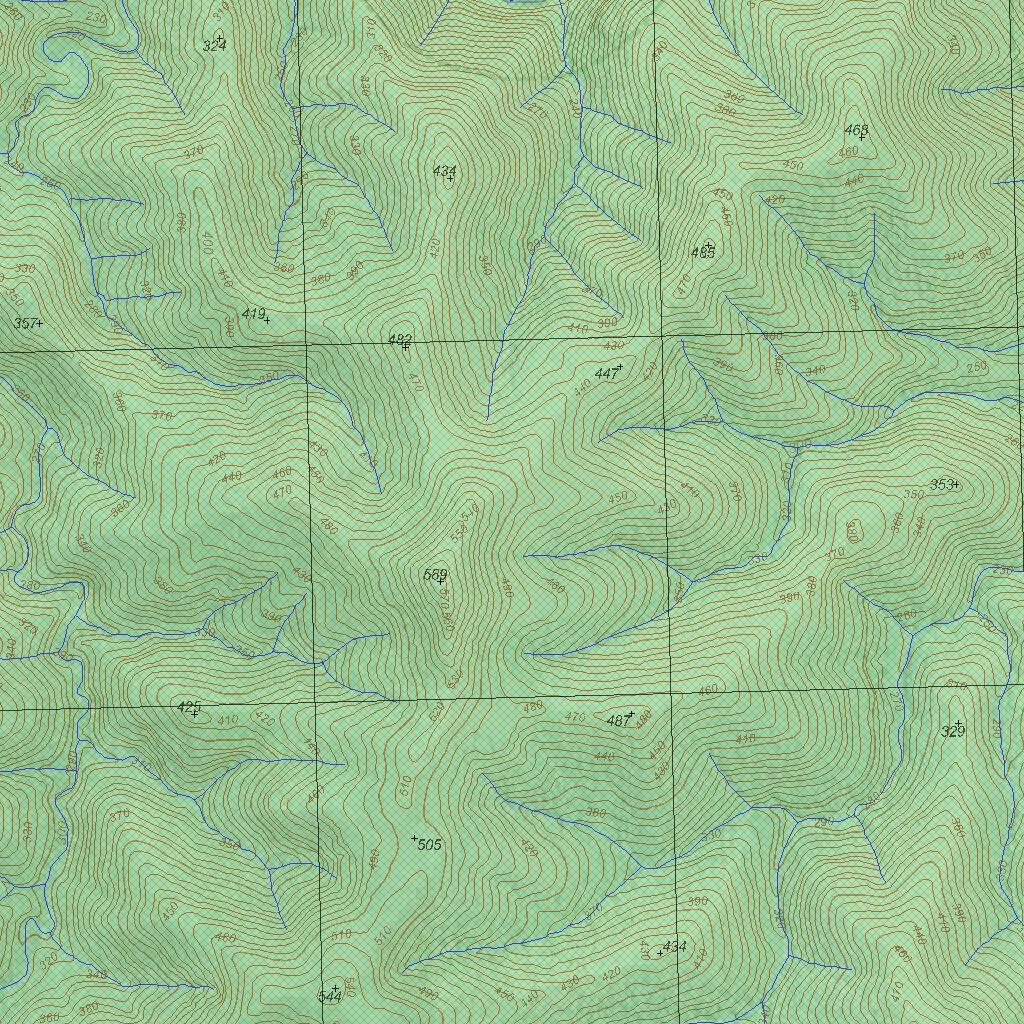 Getlost Map 8723-2N Yambulla NSW Topographic Map V15 1:25,000 by ...