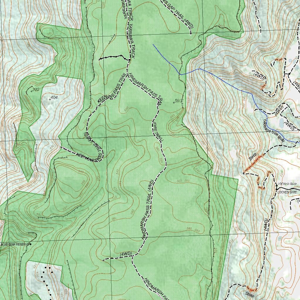 Getlost Map 9028-4S Kangaroo Valley NSW Topographic Map V15 1:25,000 by ...
