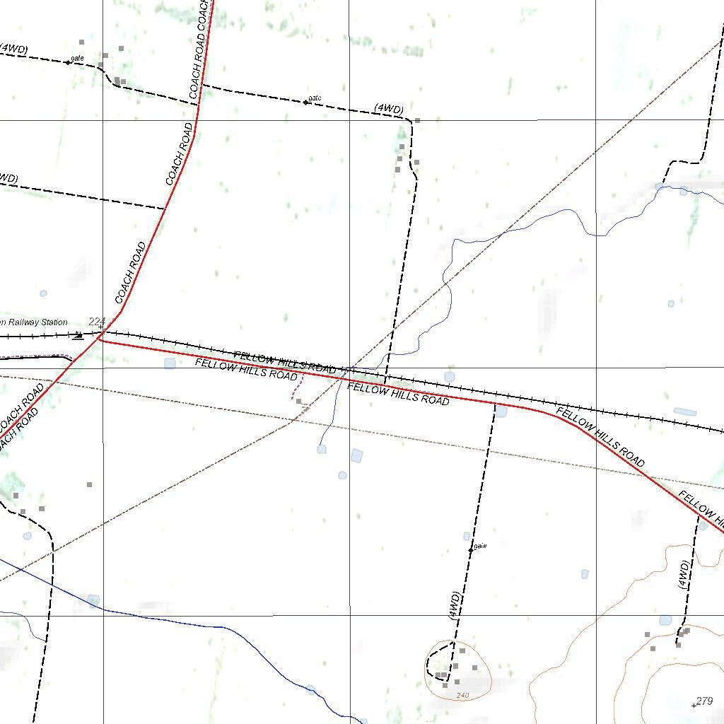 Getlost Map 8326-4S Culcairn NSW Topographic Map V15 1:25,000 by ...