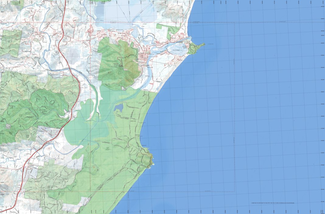Getlost Map 9434-1S Laurieton NSW Topographic Map V15 1:25,000 by ...