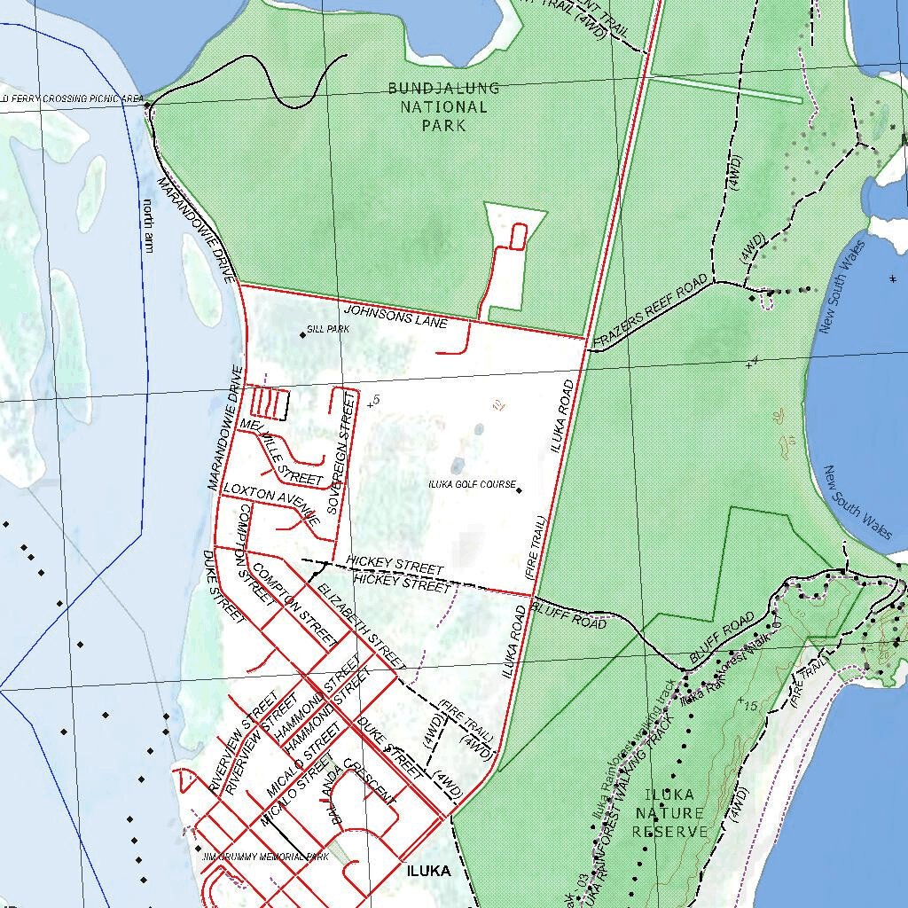 Getlost Map 9539-2S Yamba NSW Topographic Map V15 1:25,000 by Getlost ...