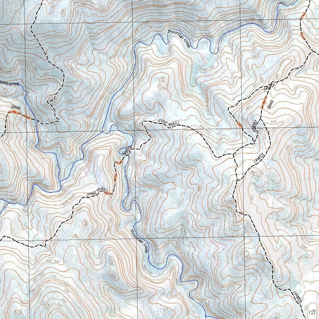 Getlost Map 8627-1N Taemas Bridge NSW Topographic Map V15 1:25,000 by ...