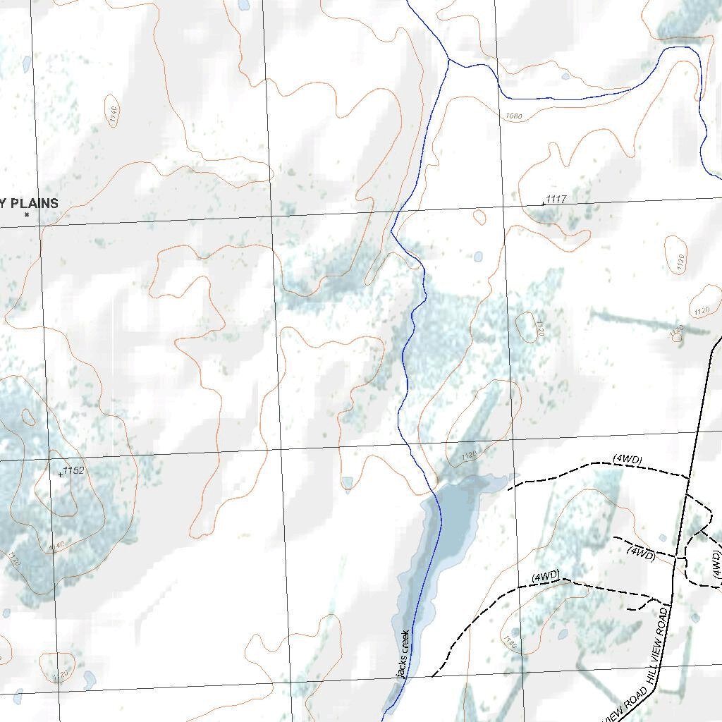 Getlost Map 9236-3N Salisbury Plains NSW Topographic Map V15 1:25,000 ...