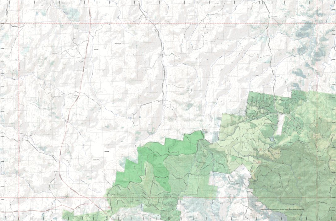 Getlost Map 9235-3N Branga Plains NSW Topographic Map V15 1:25,000 by ...