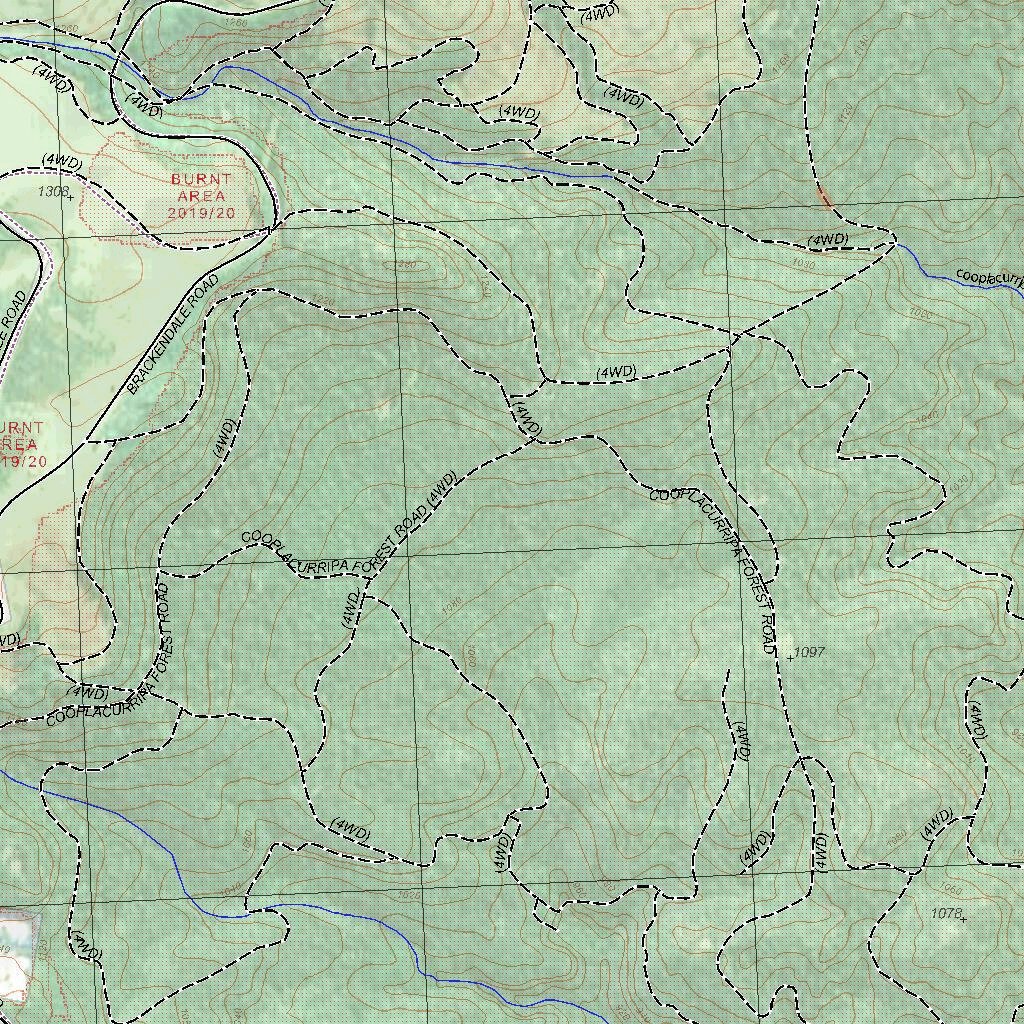 Getlost Map 9235-3N Branga Plains NSW Topographic Map V15 1:25,000 by ...
