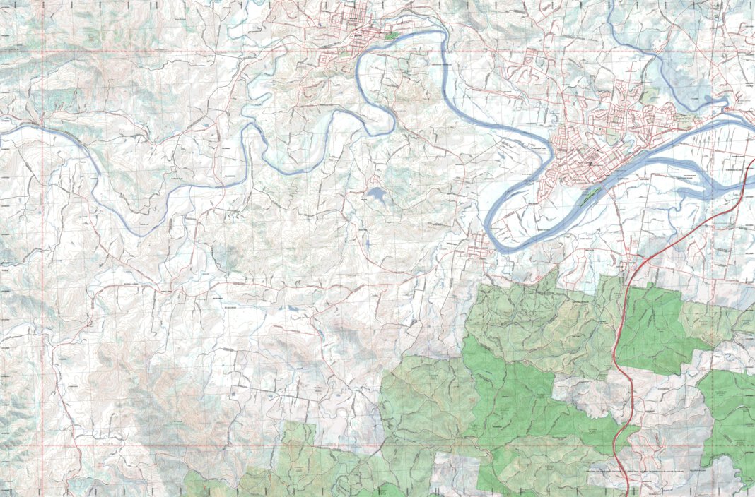 Getlost Map 9334-2S Taree NSW Topographic Map V15 1:25,000 by Getlost ...