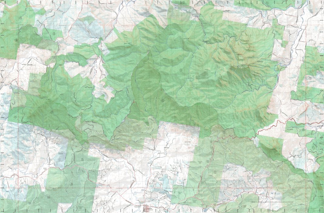 Getlost Map 9441-3N Mount Lindsay NSW Topographic Map V15 1:25,000 by ...