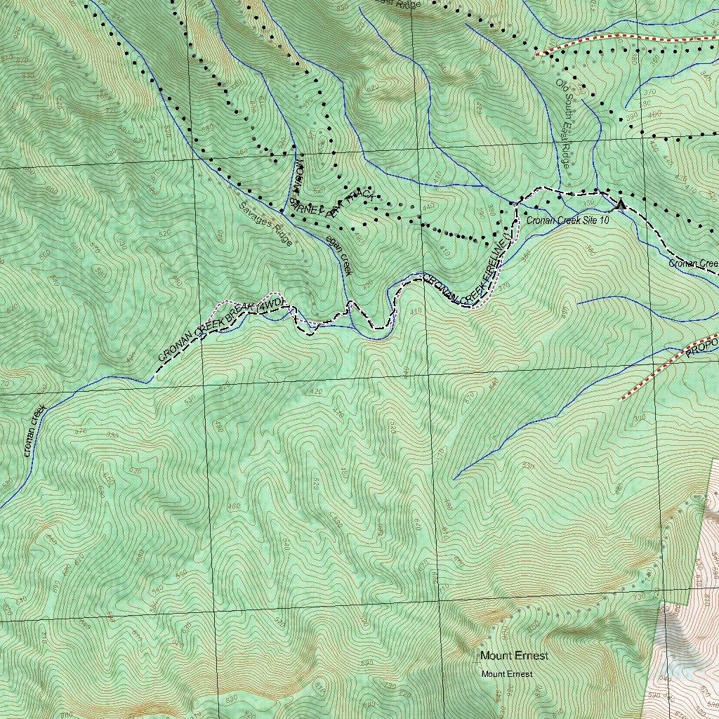 Getlost Map 9441-3N Mount Lindsay NSW Topographic Map V15 1:25,000 by ...