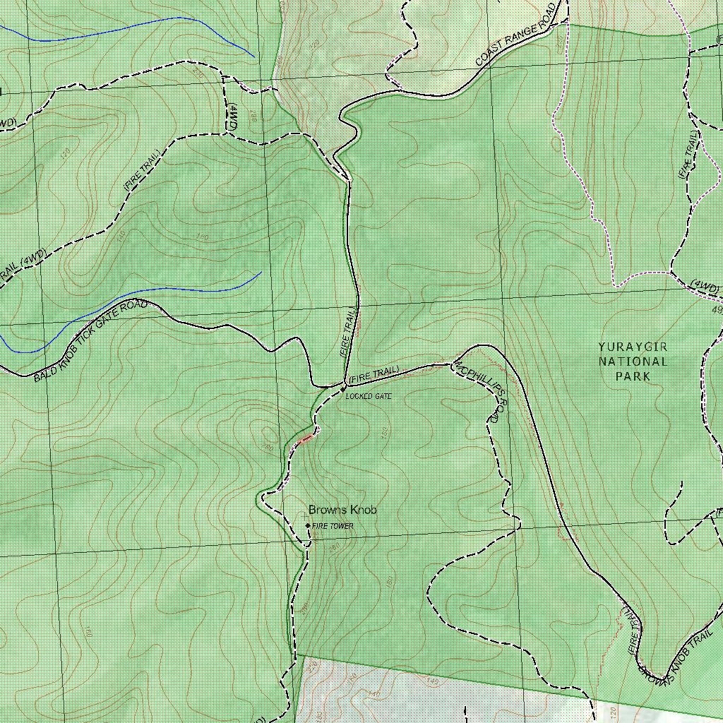 Getlost Map 9538-3S Red Rock NSW Topographic Map V15 1:25,000 by ...