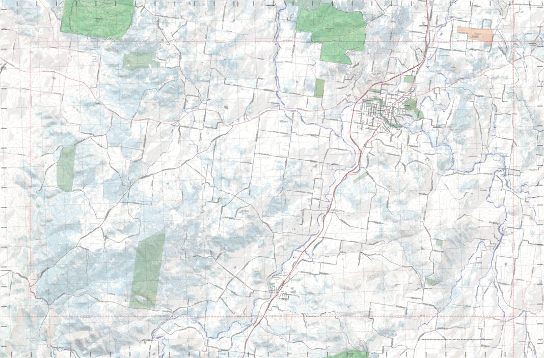 Getlost Map 9240-1S Stanthorpe NSW Topographic Map V15 1:25,000 by ...
