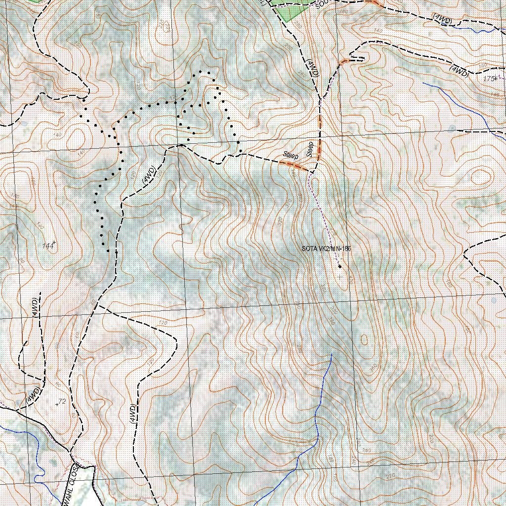 Getlost Map 9333-1N Nabiac NSW Topographic Map V15 1:25,000 by Getlost ...