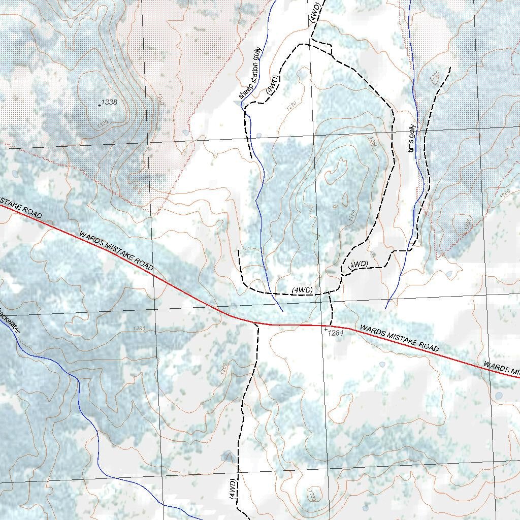Getlost Map 9237-1S Bald Blair NSW Topographic Map V15 1:25,000 by ...
