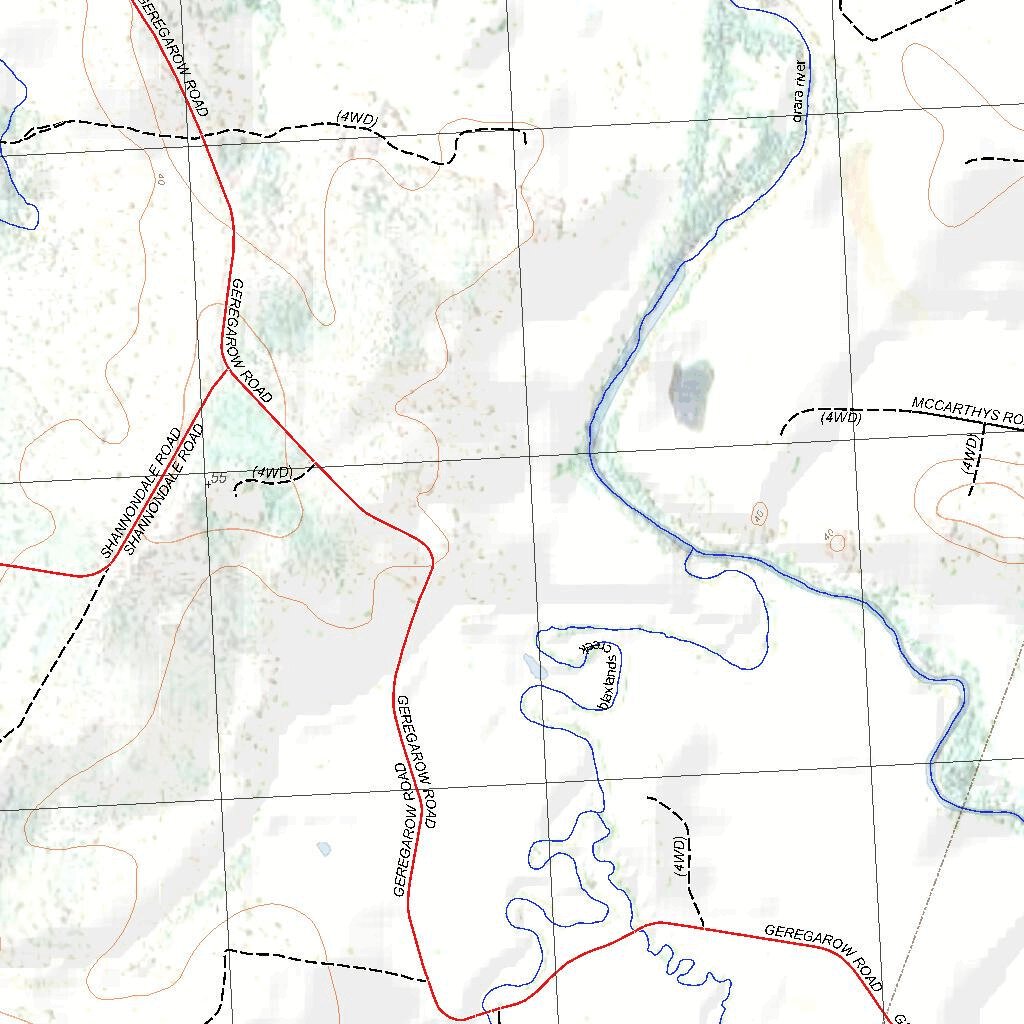 Getlost Map 9438-2N Coutts Crossing NSW Topographic Map V15 1:25,000 by ...