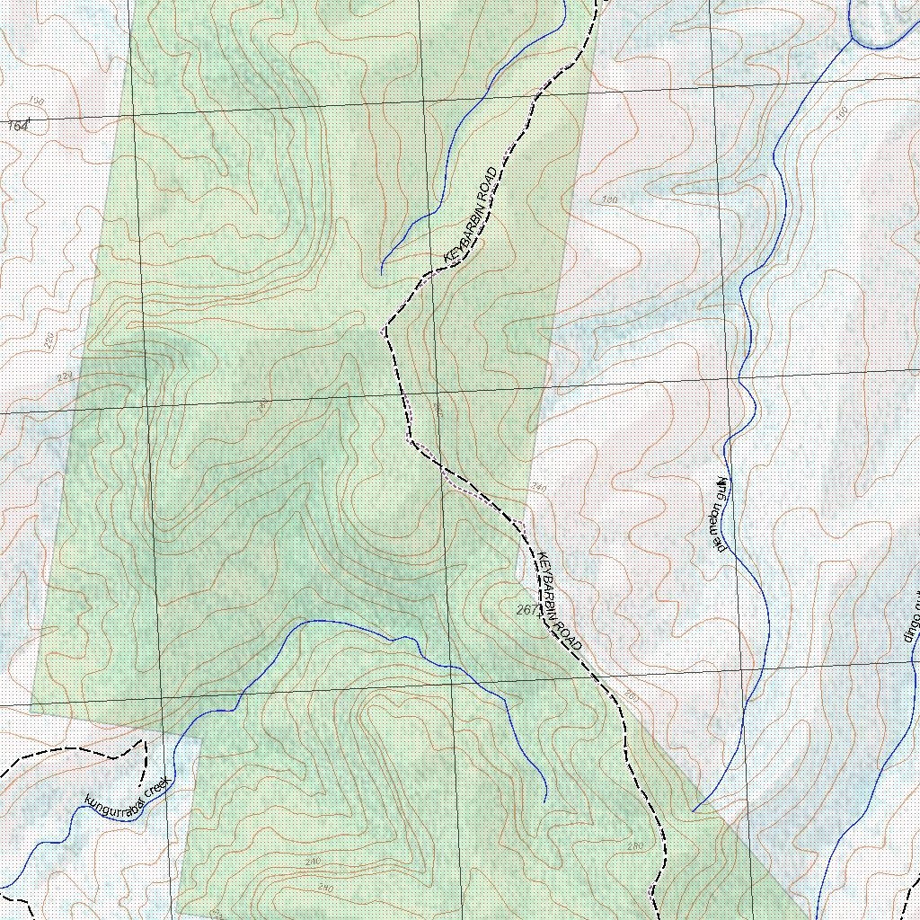 Getlost Map 9439-4N Yates Flat NSW Topographic Map V15 1:25,000 by ...