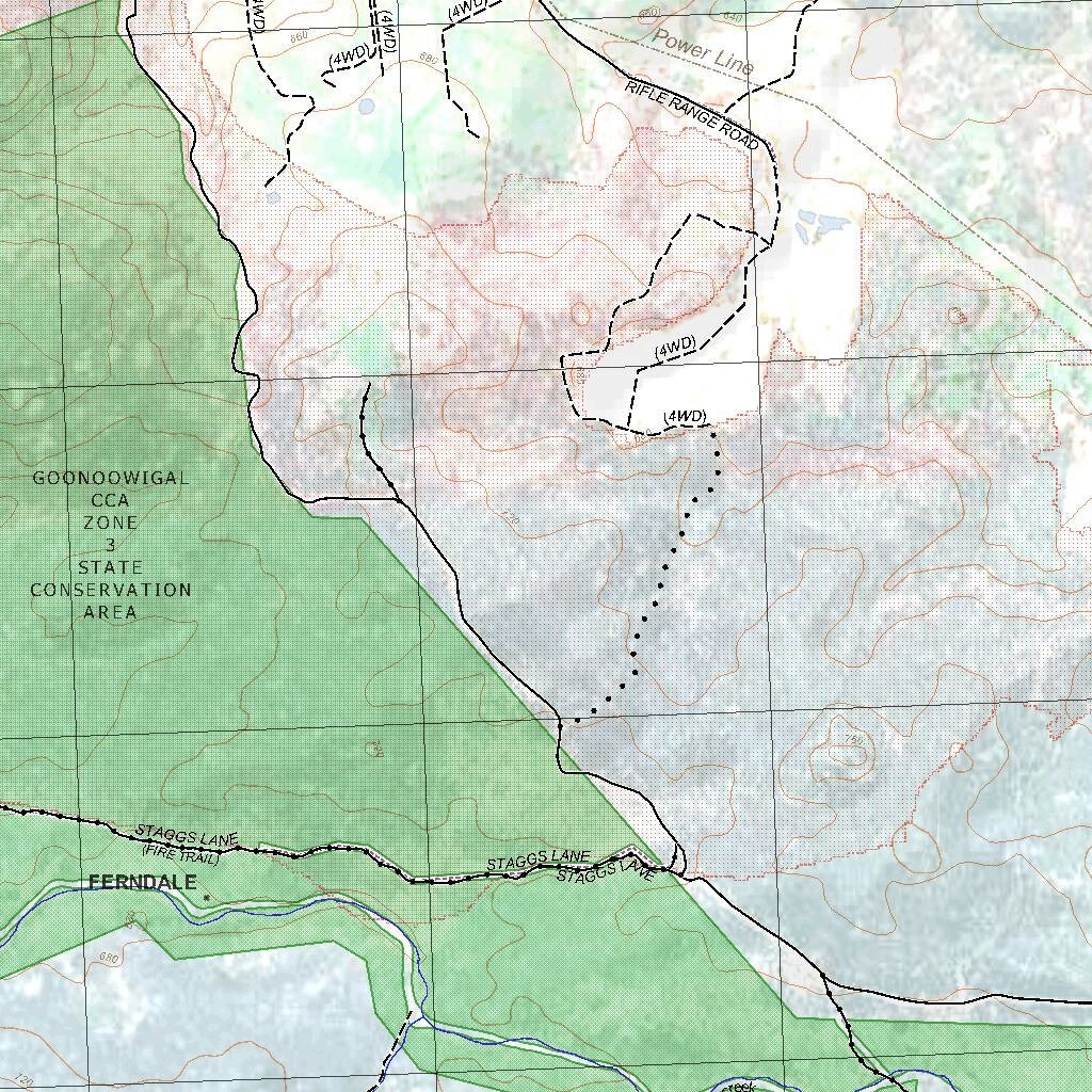 Getlost Map 9138-3N Inverell NSW Topographic Map V15 1:25,000 by ...
